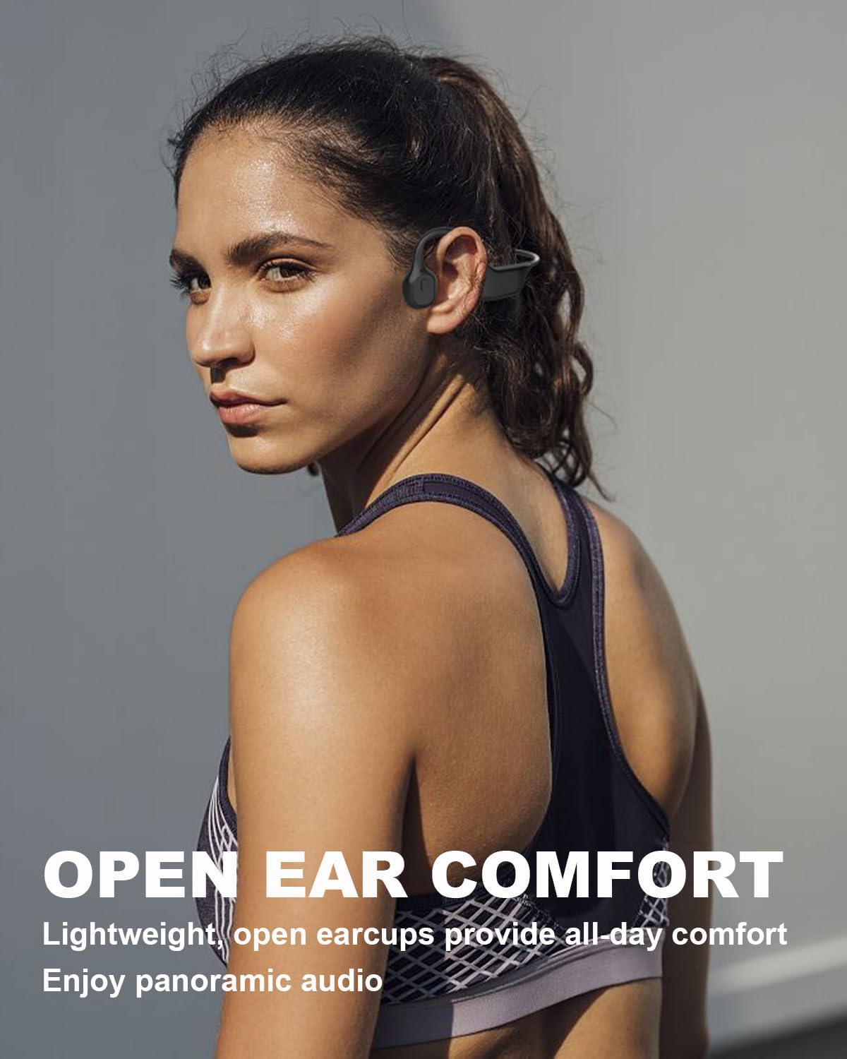 SANOTO Bone Conduction Headphones | Open Ear Bluetooth 5.0 Headphones ...