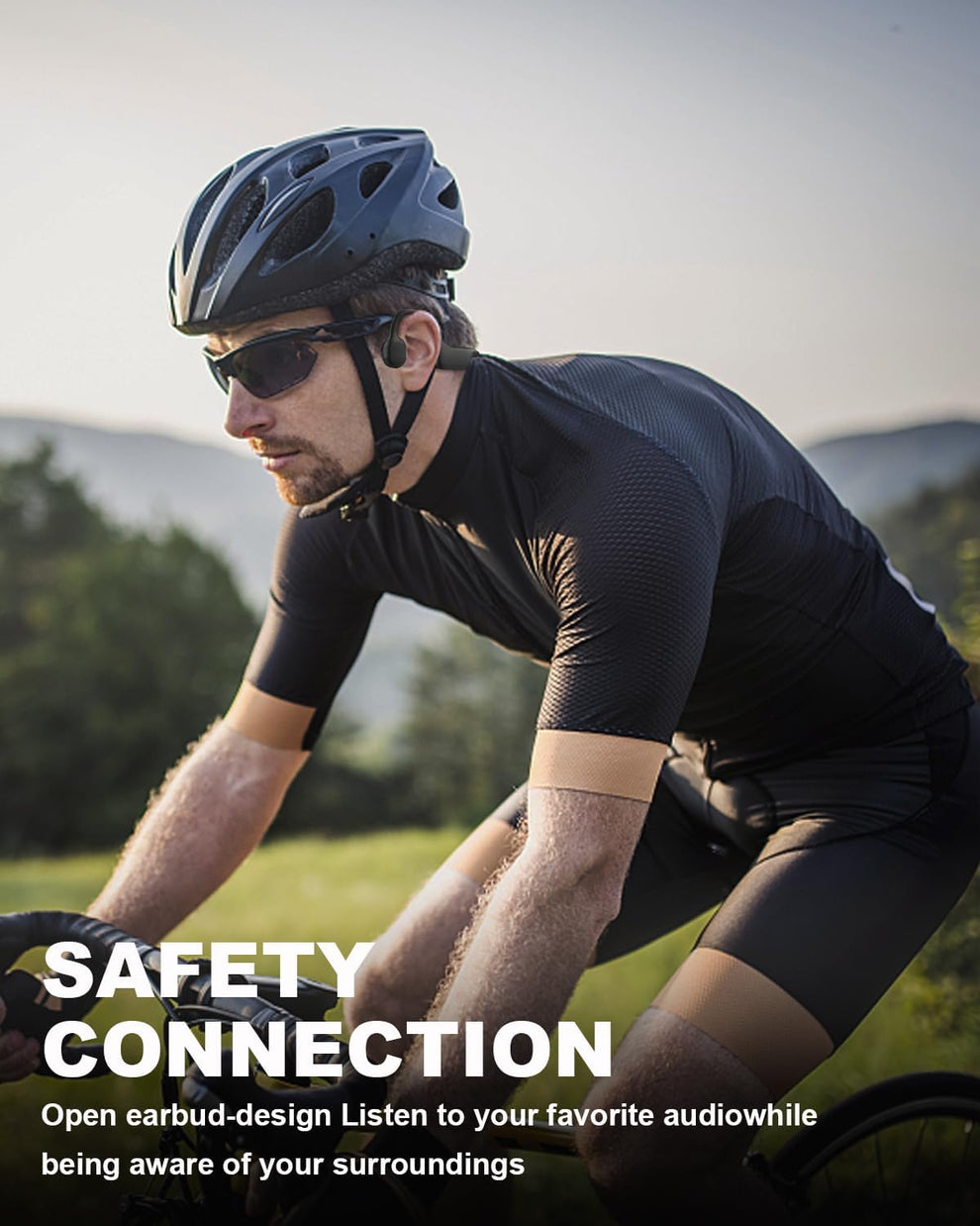 SANOTO Bone Conduction Headphones | Open Ear Bluetooth 5.0 Headphones ...